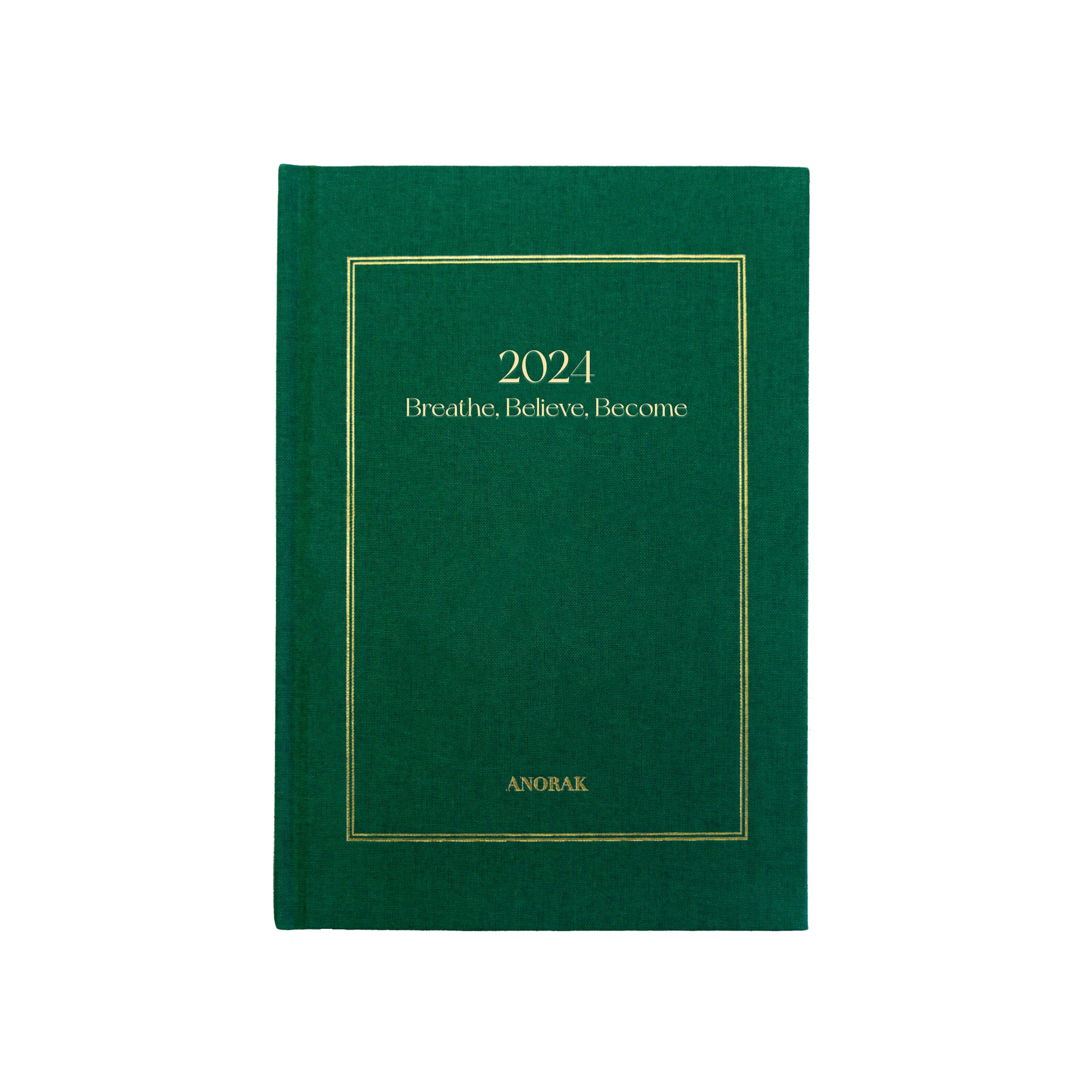 2024 Planner Emerald Green | ANORAK