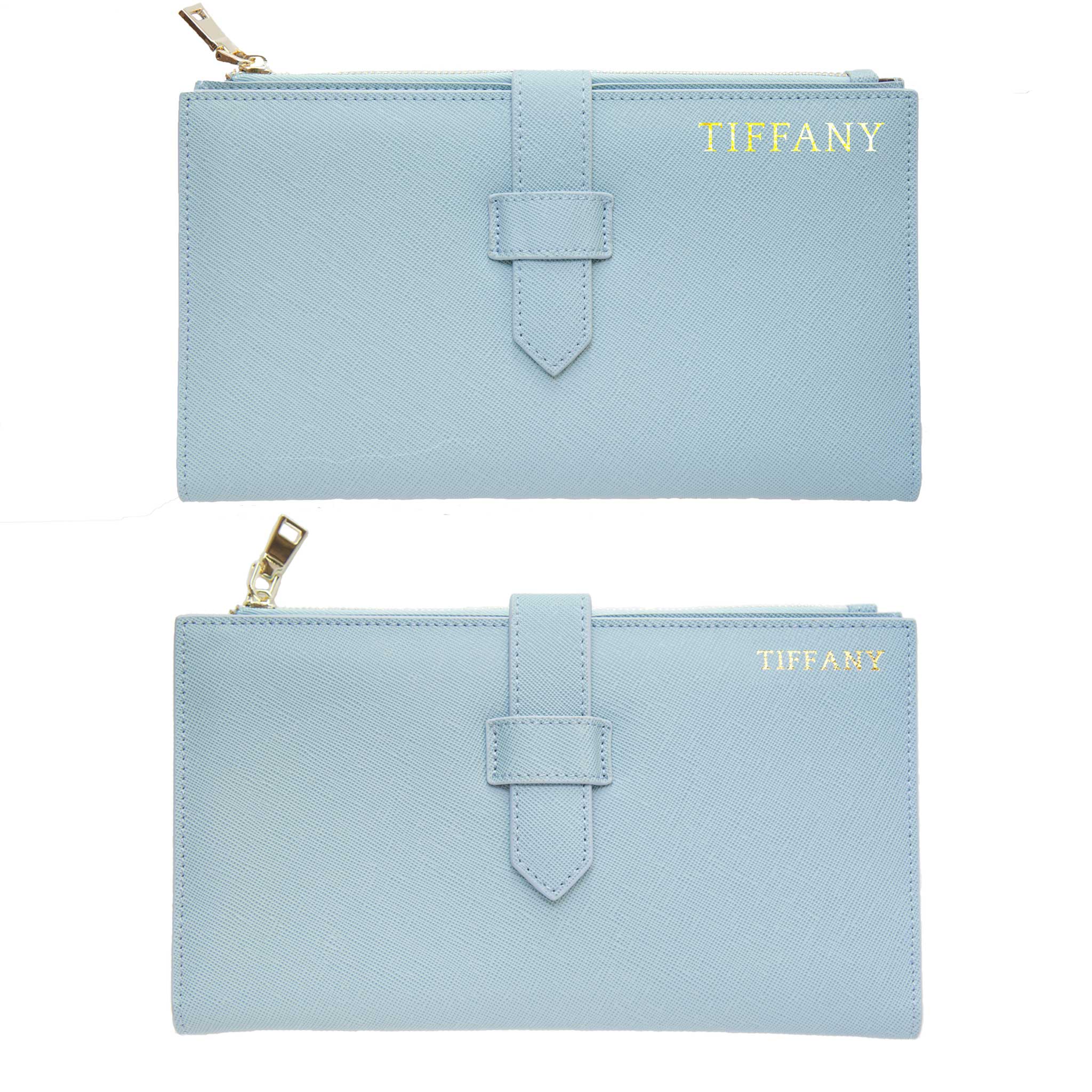 Lilac Blue Travel Wallet with Strap | ANORAK